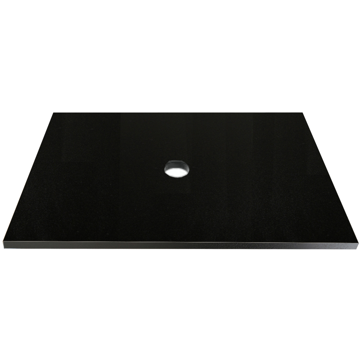Absolute Black Matte Stone | Vanity Top