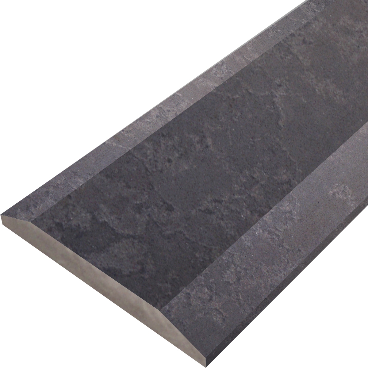 6 x 60 Double Hollywood Saddle Threshold | Dark Grey Stone