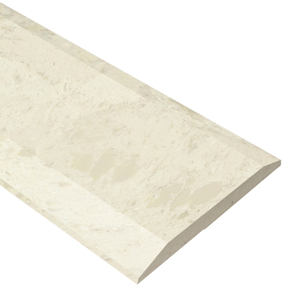 10 x 48 Double Hollywood ADA Threshold Saddle | Madreperola Creamy ...